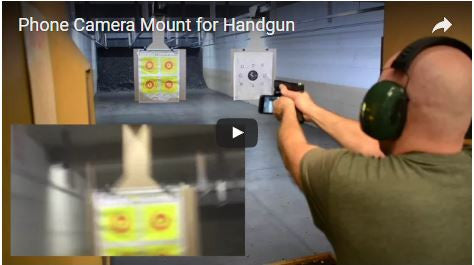 Video Camera Mount for Handgun - Pistol - Gun - Demo Video – Midwest ...